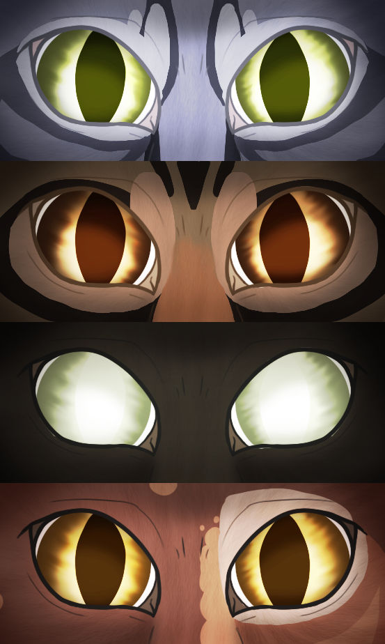 The eyes 1 | OCR | by woofwooftails on DeviantArt