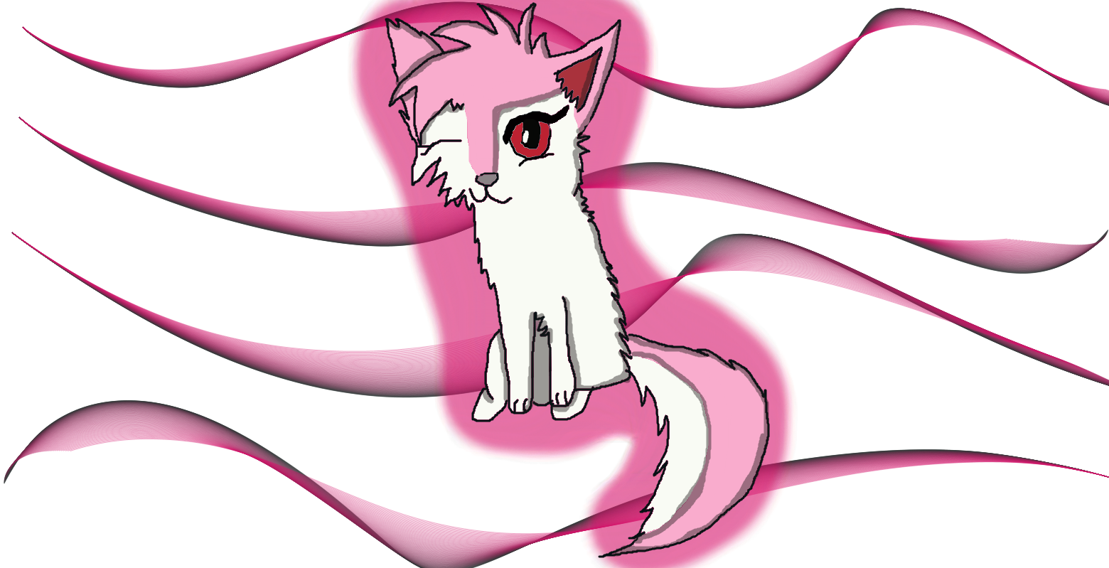 Strawberry The Wolf by PurpleWolfLink on DeviantArt