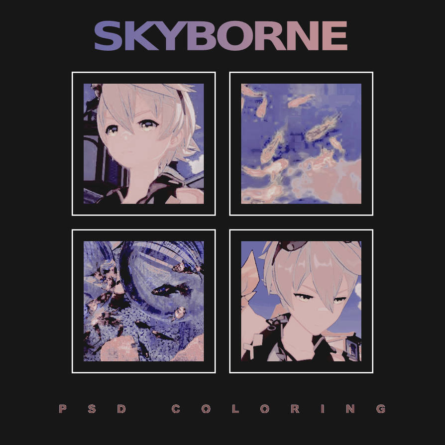 Skyborne ! | Psd Coloring by mirabiIIia on DeviantArt