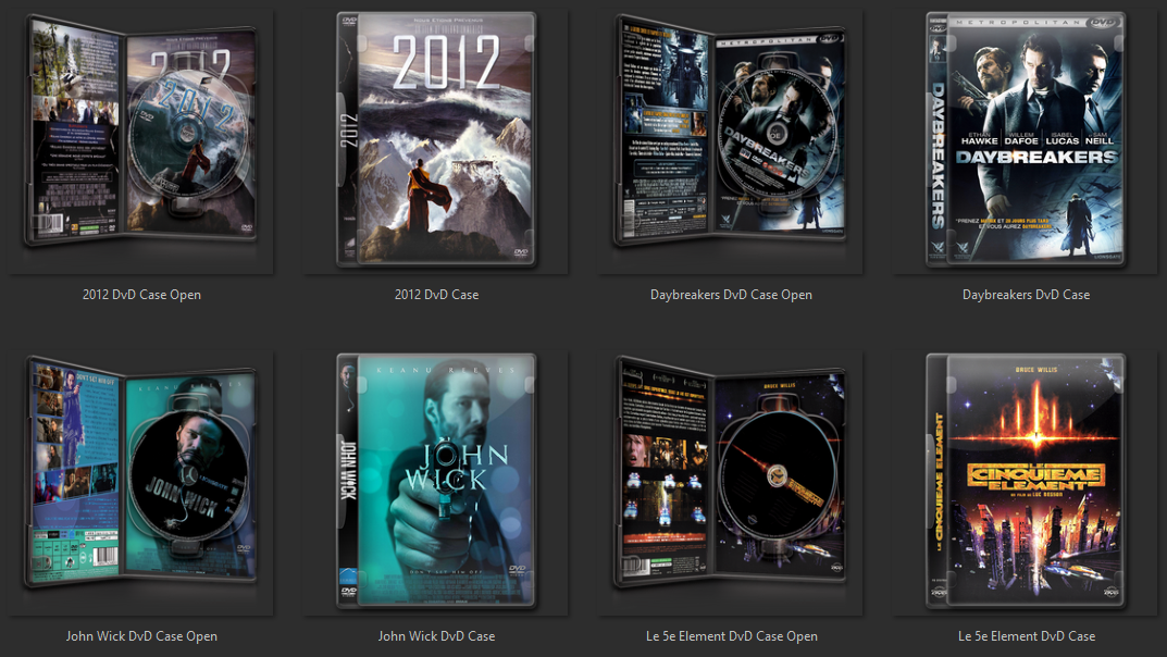 DvD Case Icon Pack Special 02 by CyberArtefact on DeviantArt