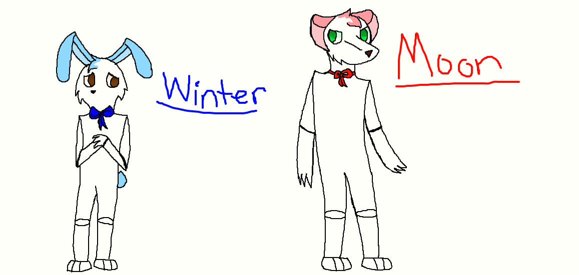 Winter and Moon by Blue-Creator on DeviantArt