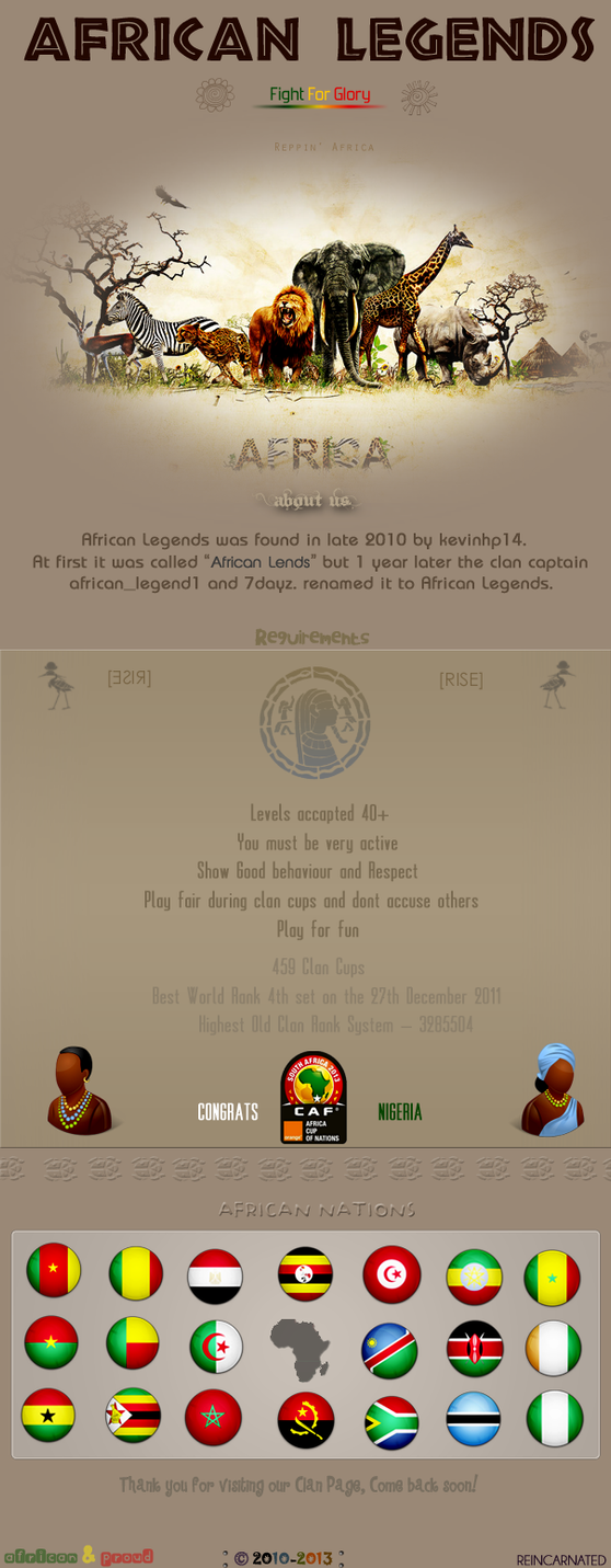 African Legends - Original by reincarnated47 on DeviantArt