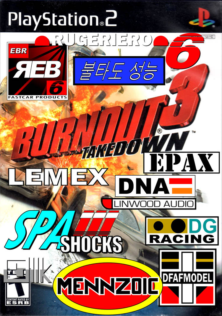 Burnout 3 Takedown Decals by AirLooney on DeviantArt