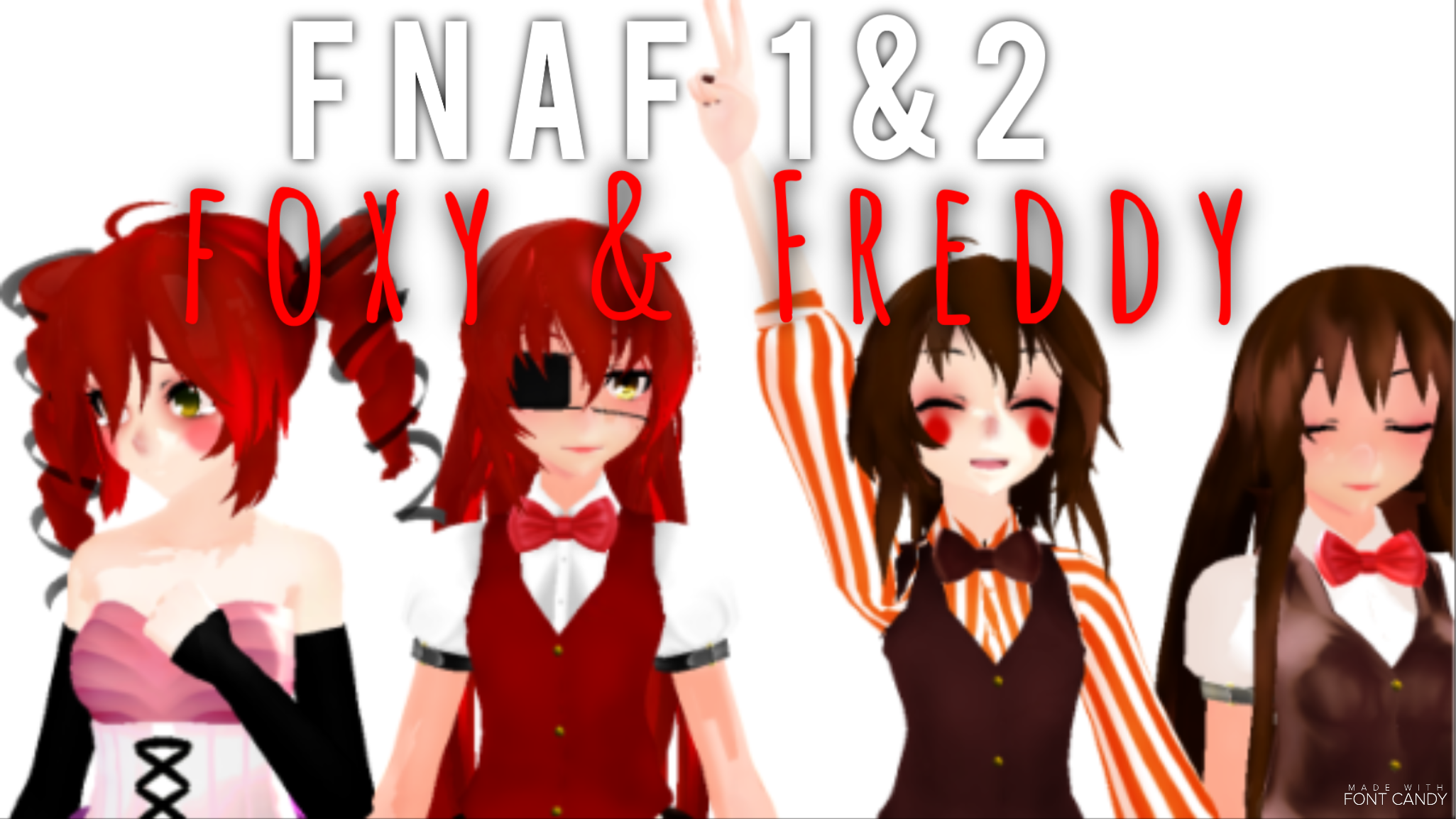 MMD FNAF | Foxy + Freddy [DL] by Alex-MMD-Studios on DeviantArt