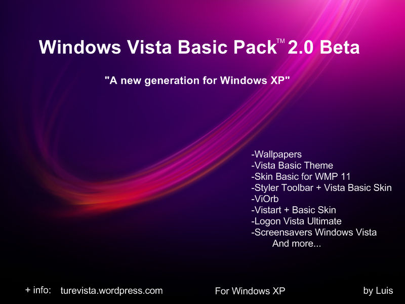 Windows Vista Basic Pack 2.0 by WindowsLuis on DeviantArt