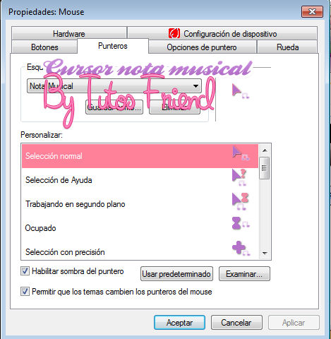Cursor Nota Musical by tutosfriend on DeviantArt