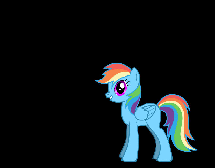 Rainbow Dash running Animated by Xiane2003 on DeviantArt