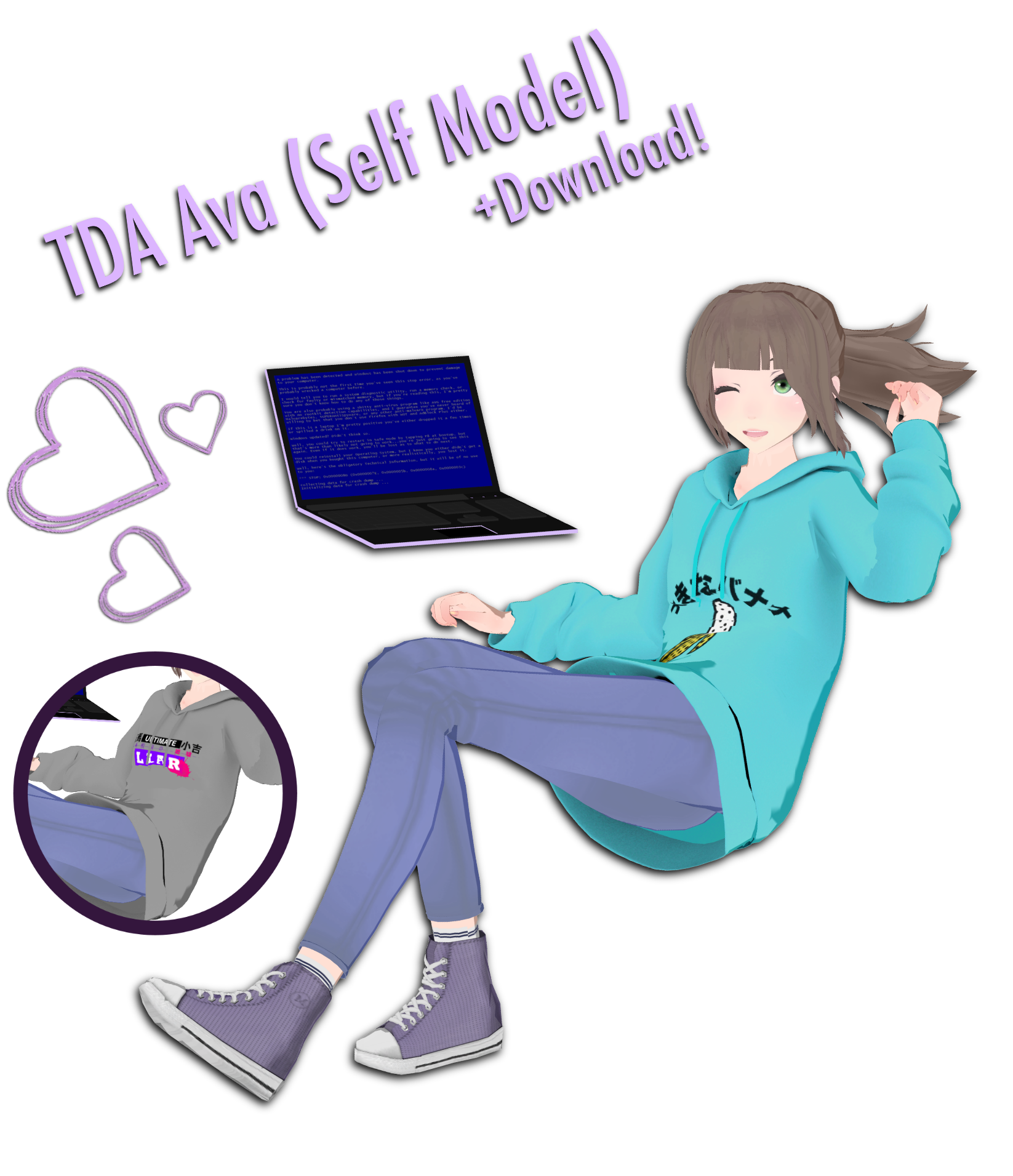 [MMD - Self Model] TDA Ava +Download by SakiMAkademi1 on DeviantArt
