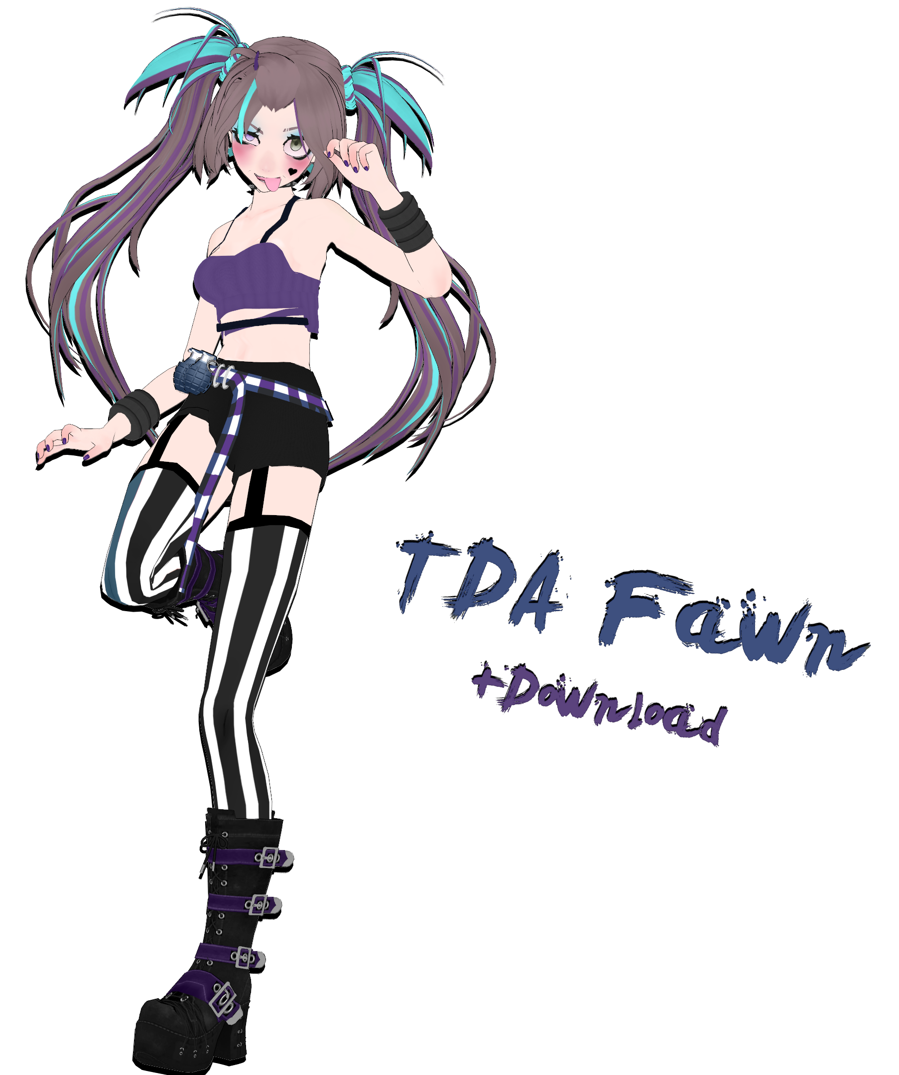 [MMD OC] TDA Fawn + Download by SakiMAkademi1 on DeviantArt