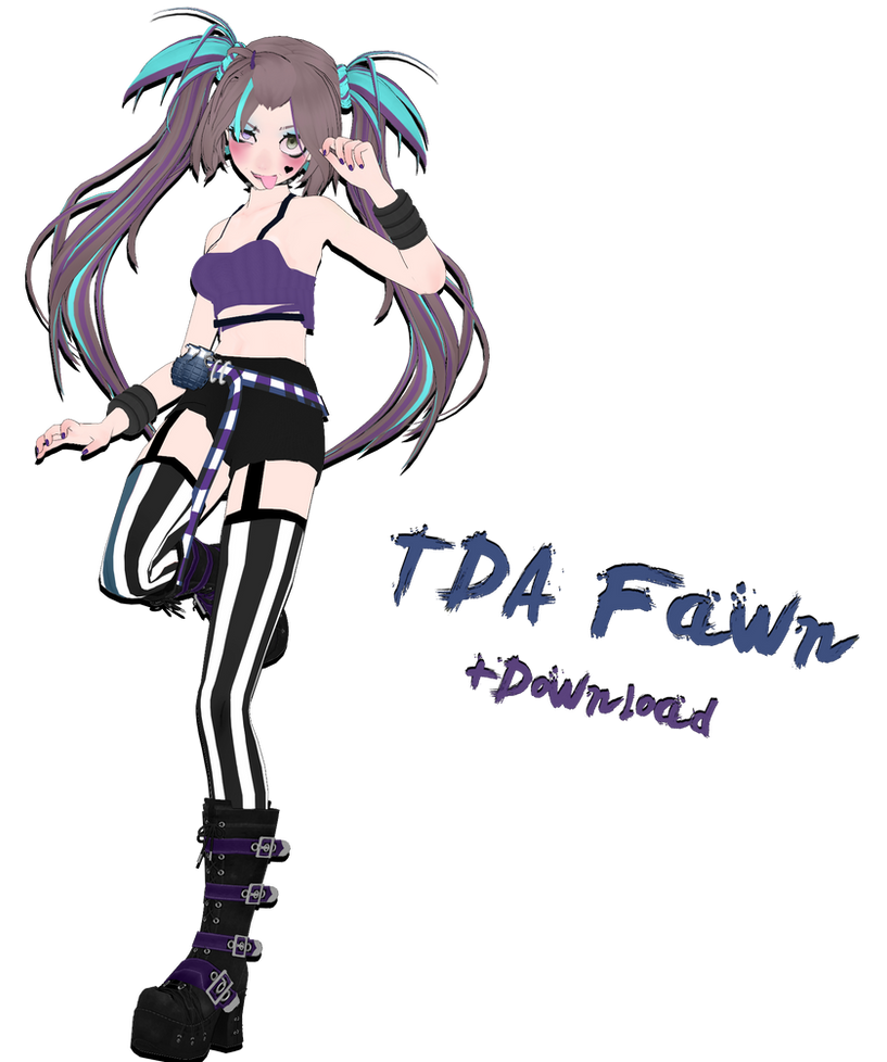 [MMD OC] TDA Fawn + Download by SakiMAkademi1 on DeviantArt