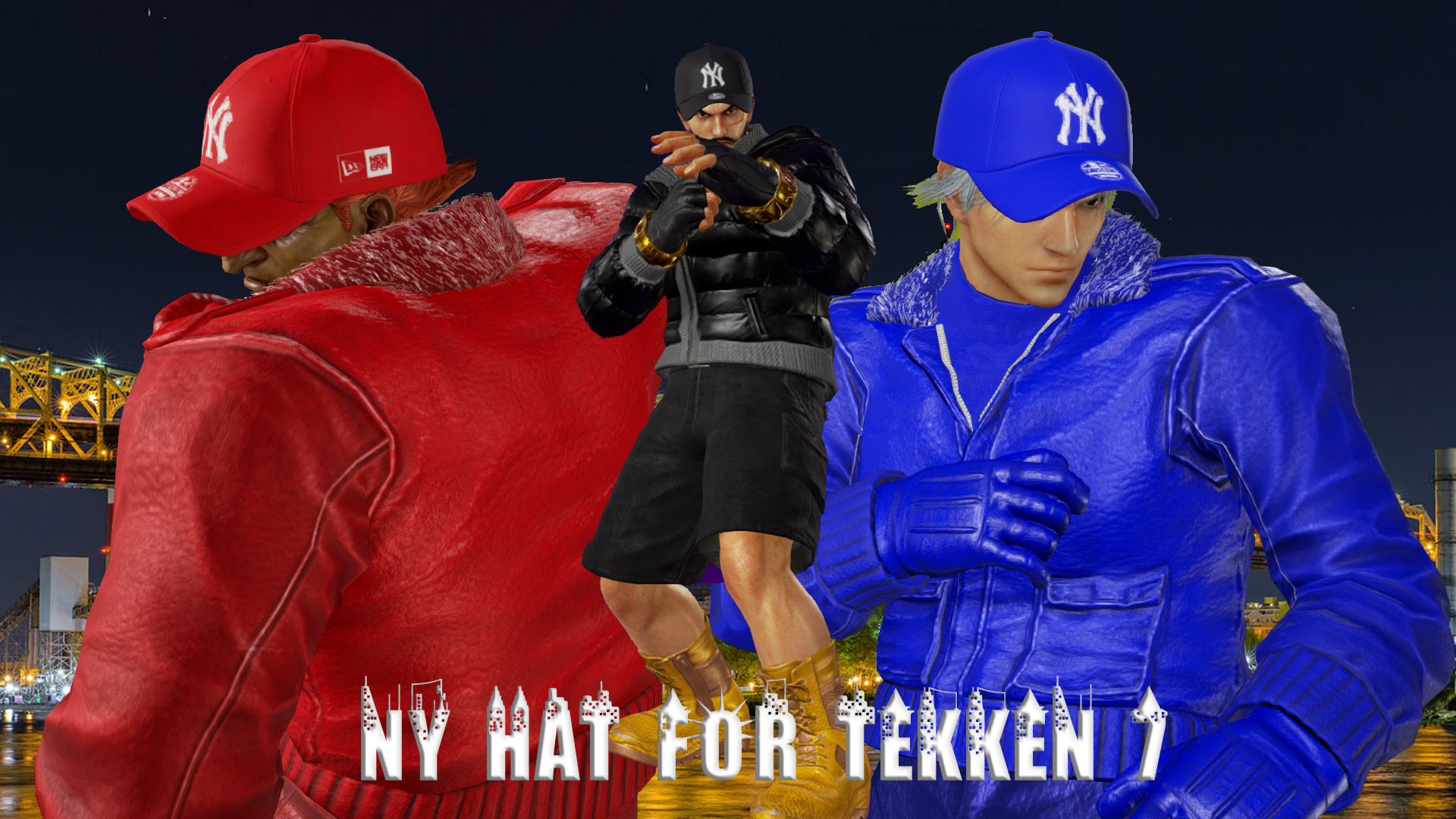 NY Hat for Tekken 7 by DnzUK on DeviantArt