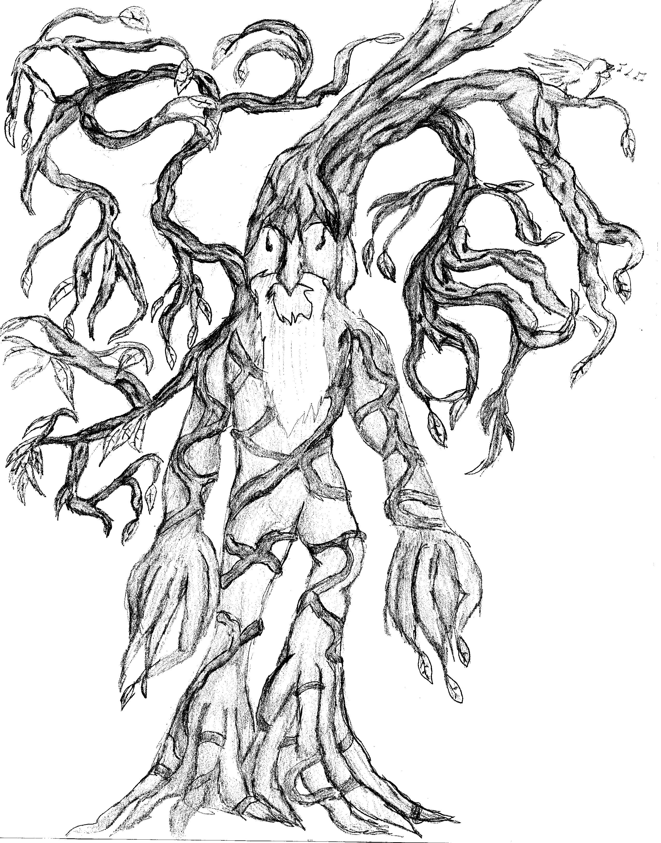 Treebeard the Ent by disco-panda on DeviantArt