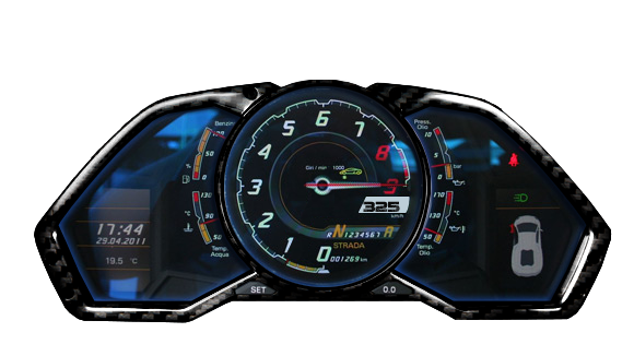 lamborghini speedometer audio spectrum By NXGM 1 by N3M3XXGM on DeviantArt