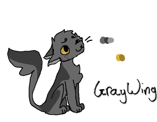 Gray Wing by Iveoy on DeviantArt