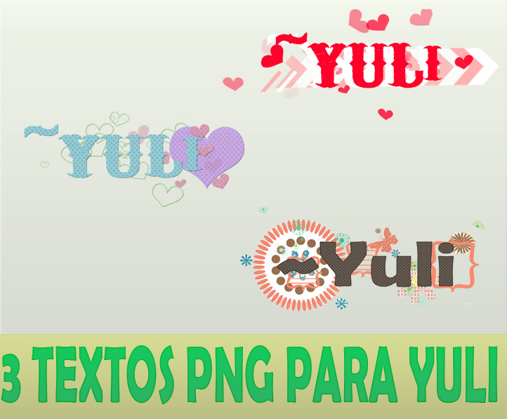 3 textos PNG para Yuli by Mayhore on DeviantArt