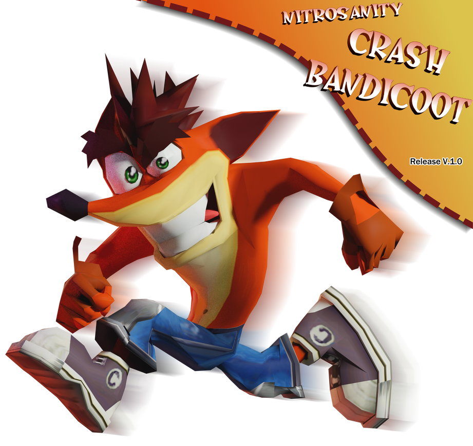 Nitrosanity Crash Bandicoot (Model + Rig Release) by ShiftSike on ...