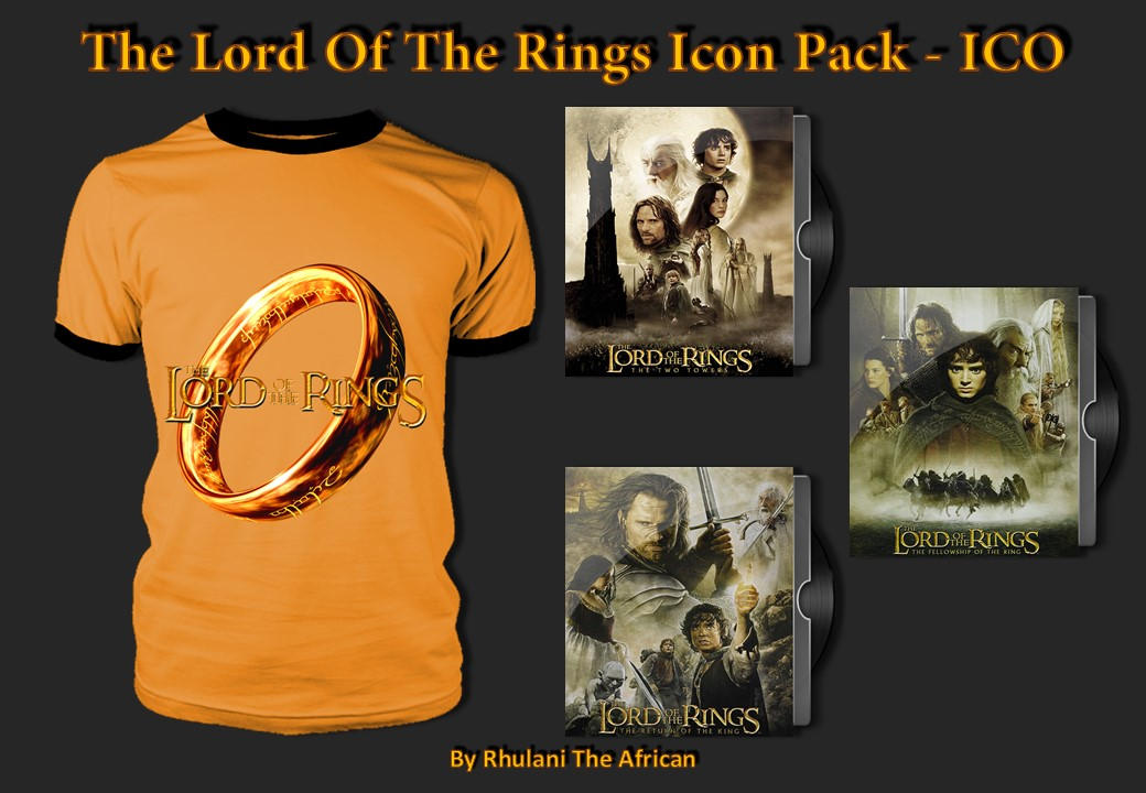 The Lord Of The Rings Icon Pack - ICO by Rhu-TheBlackBull on DeviantArt