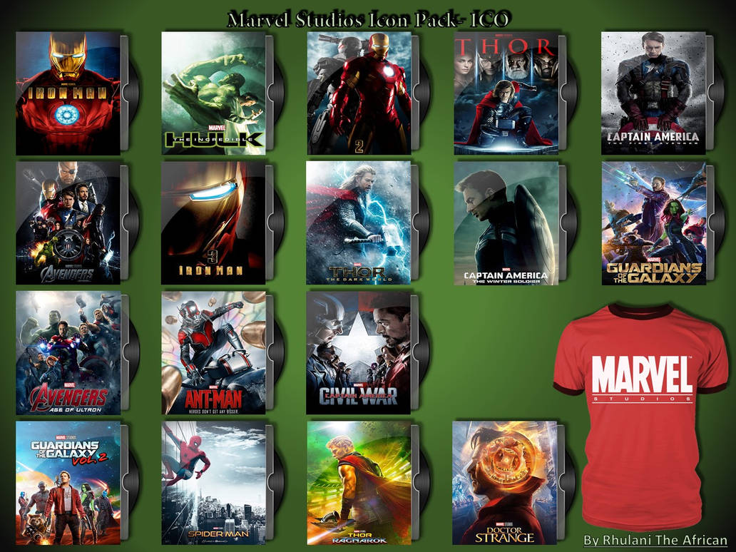 Marvel Studios Icon Pack- ICO by Rhu-TheBlackBull on DeviantArt