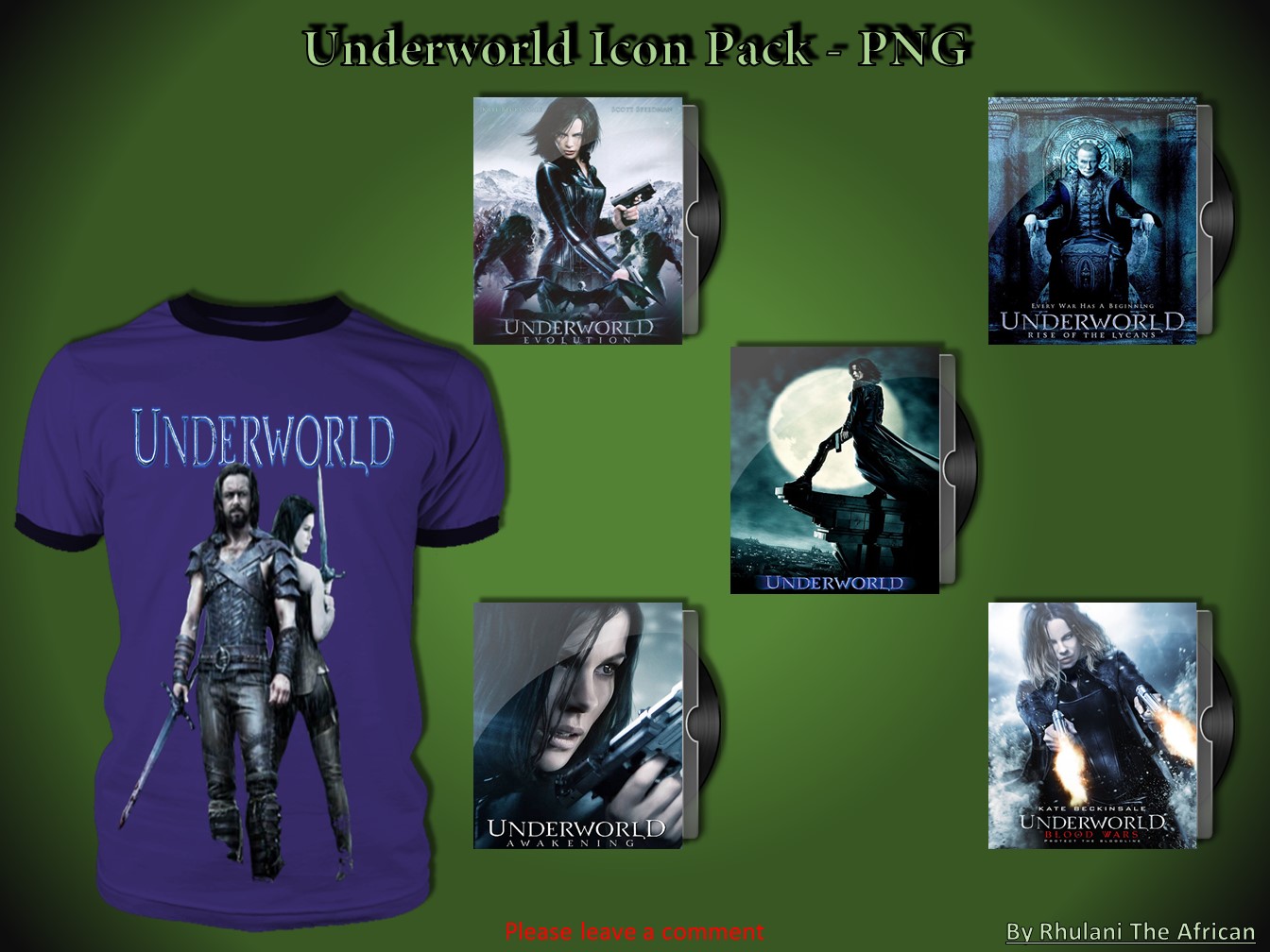Underworld Icon Pack - PNG by Rhu-TheBlackBull on DeviantArt