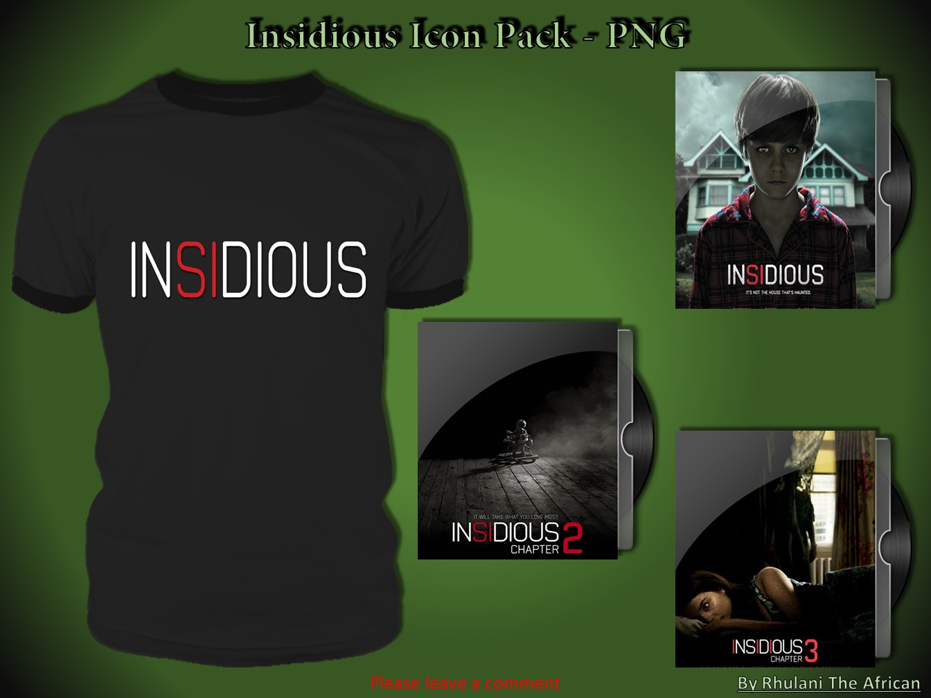 Insidious Icon Pack - PNG by Rhu-TheBlackBull on DeviantArt