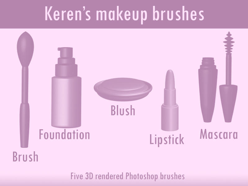 Makeup (Photoshop) brushes by KerenGoldian on DeviantArt