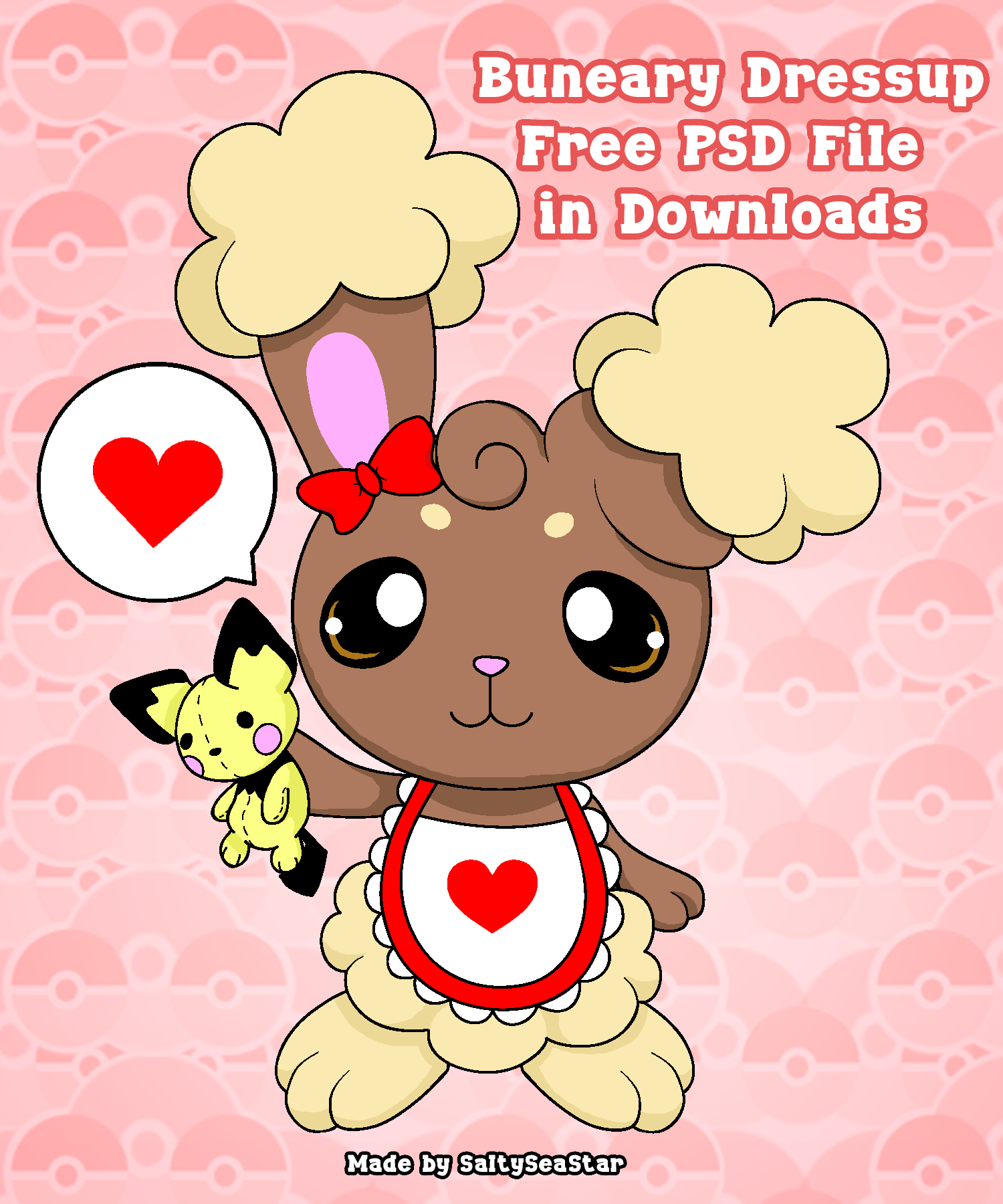 Buneary Dress Up by SaltySeaStar on DeviantArt