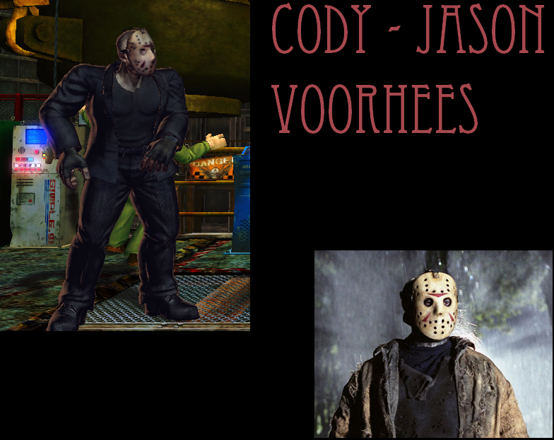 Cody - Jason Voorhees by streetfighterrox on DeviantArt
