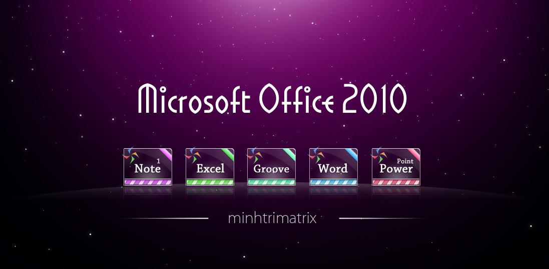 Microsoft 2010 Icons