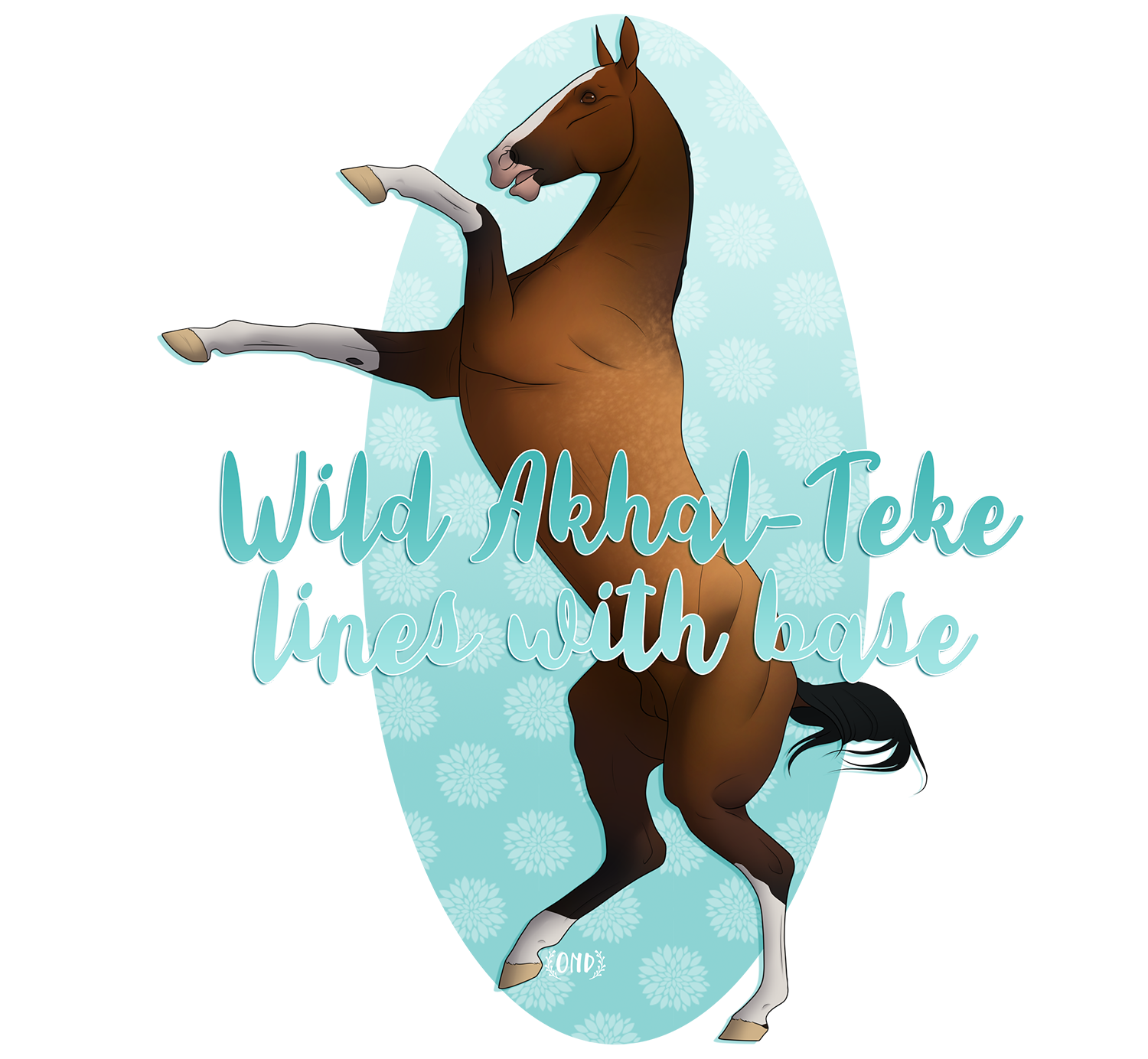 [P2U] Wild Akhal-Teke PSD by OfNaturalDesign on DeviantArt