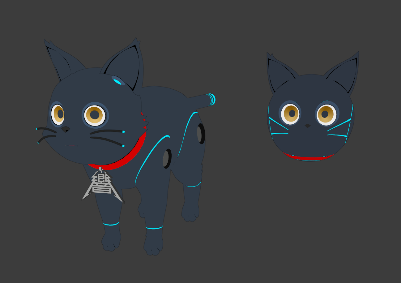 Hi-Fi Rush - 808 Model by Joshu76 on DeviantArt