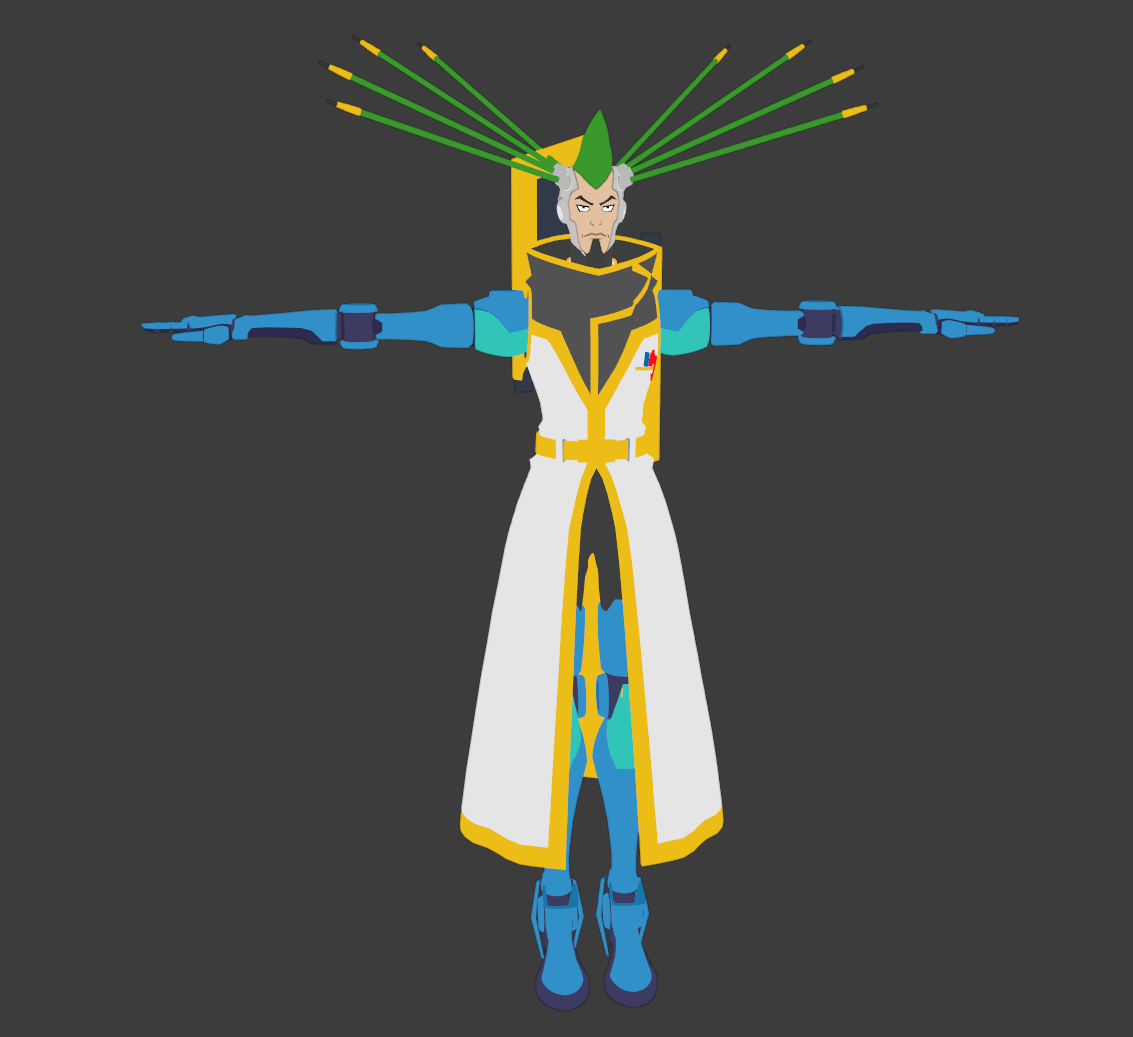 Hi-Fi Rush - Zanzo Model by Joshu76 on DeviantArt