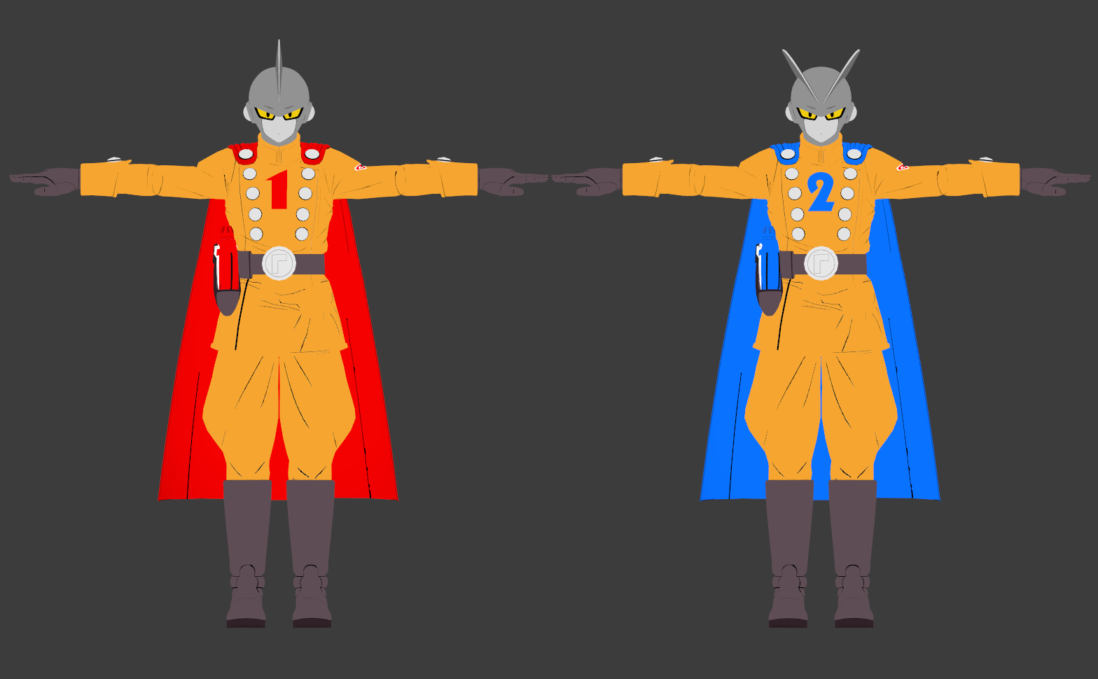 Dragon Ball Xenoverse 2 - Gamma 1 and 2 by Joshu76 on DeviantArt