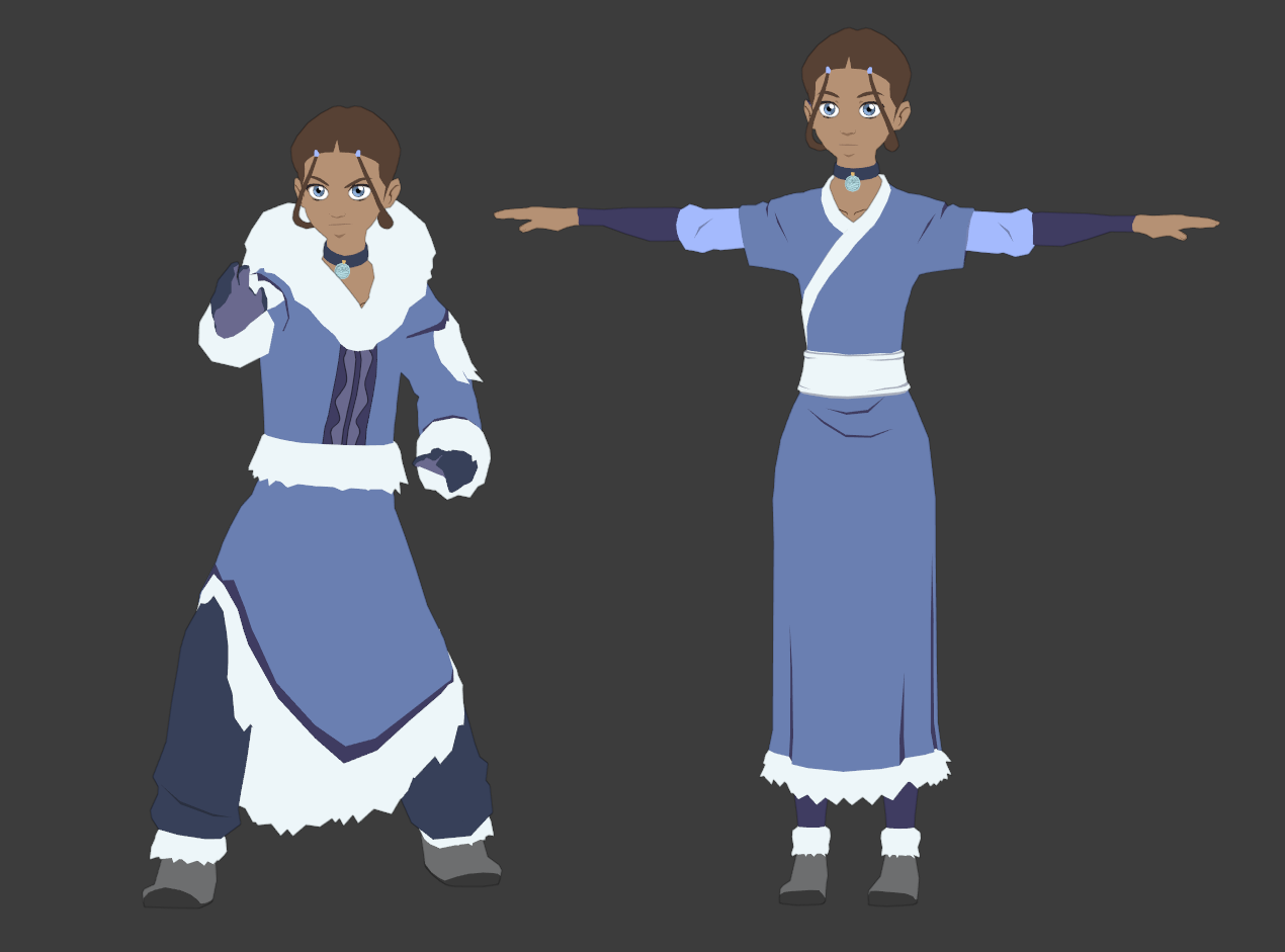 Avatar Generation - Katara (WaterTribe) by Joshu76 on DeviantArt