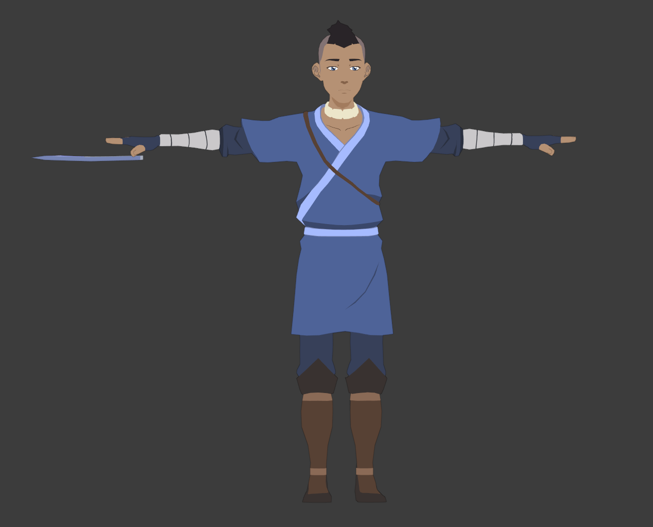 Avatar Generation - Sokka (WaterTribe) by Joshu76 on DeviantArt