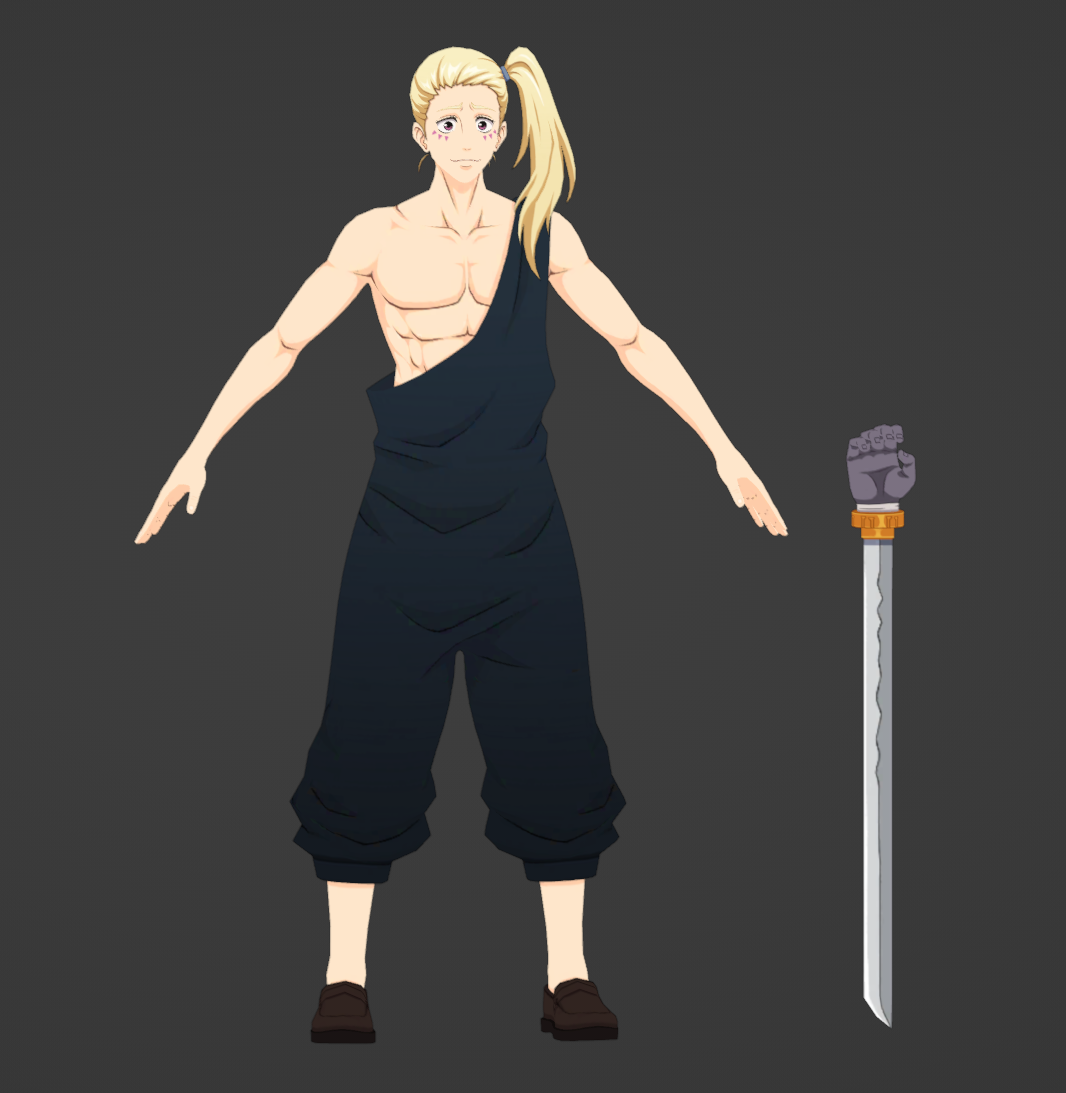 JJK Zero Front Realm - Haruta Shigemo by Joshu76 on DeviantArt