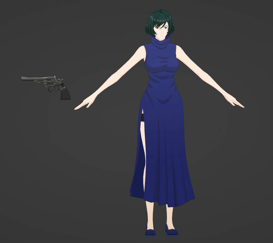 JJK Zero Front Realm - Mai Zenin by Joshu76 on DeviantArt