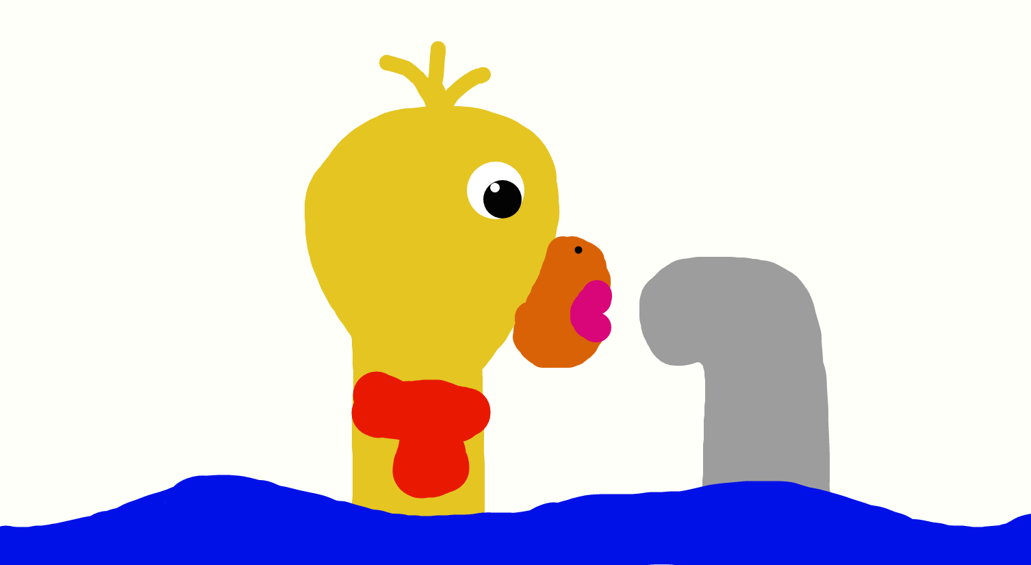 Periscope (Baby Neptune) by FanartQuacker on DeviantArt