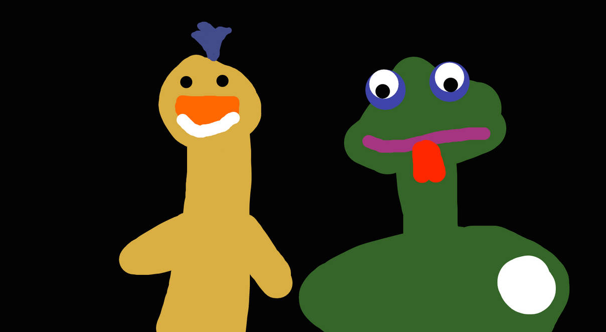 Fun in the Pond (Neighborhood Animals) by FanartQuacker on DeviantArt