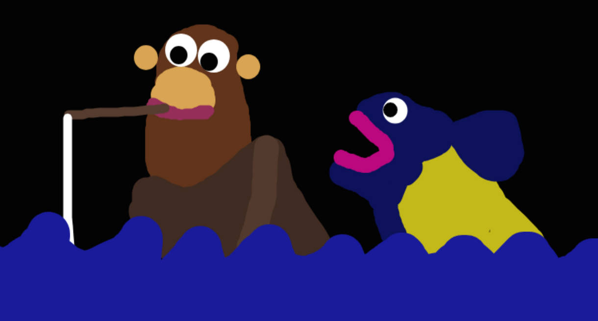 Gone Fishing (World Animals) by FanartQuacker on DeviantArt