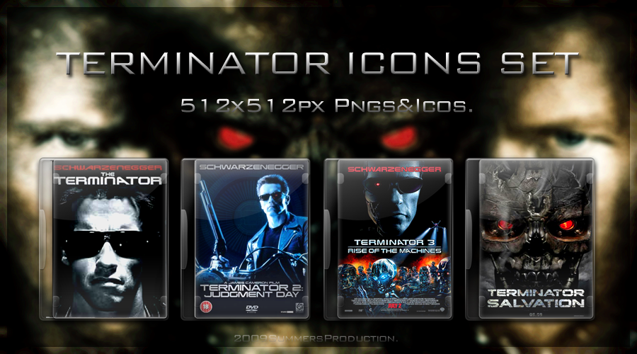 -Terminator Icons Set- by Hemingway81 on DeviantArt
