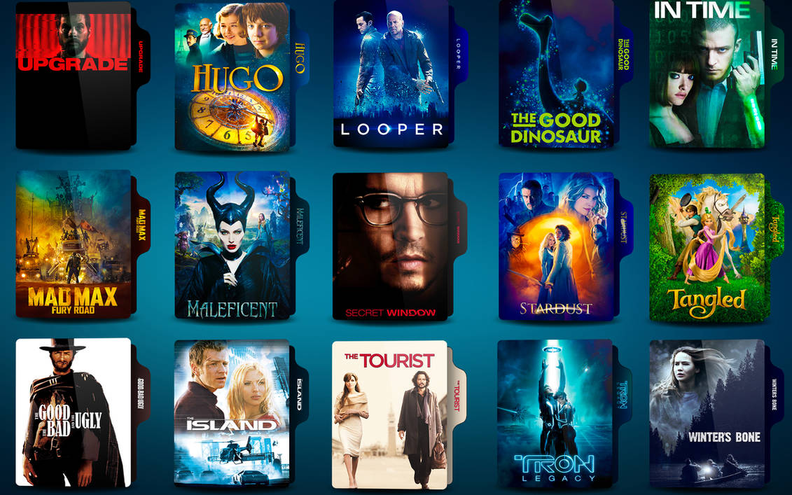 Movies Folder Icon Pack 1 by mena7 on DeviantArt