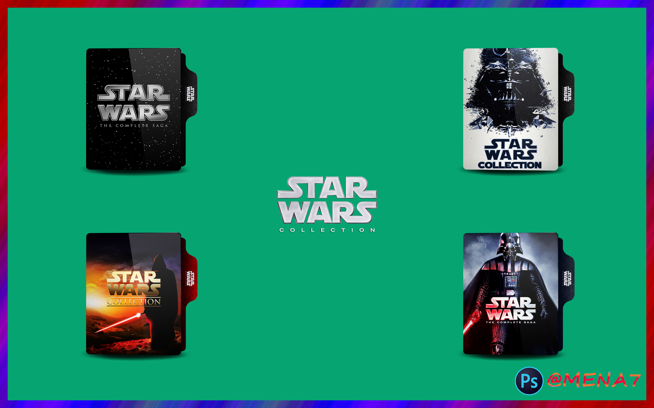 Star Wars Collection Folder Icon by mena7 on DeviantArt