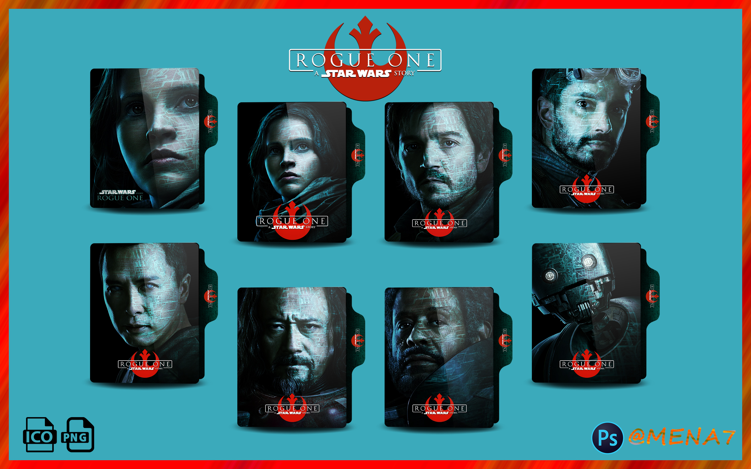 Rogue One A Star Wars Story Folder Icon Pack 2 by mena7 on DeviantArt