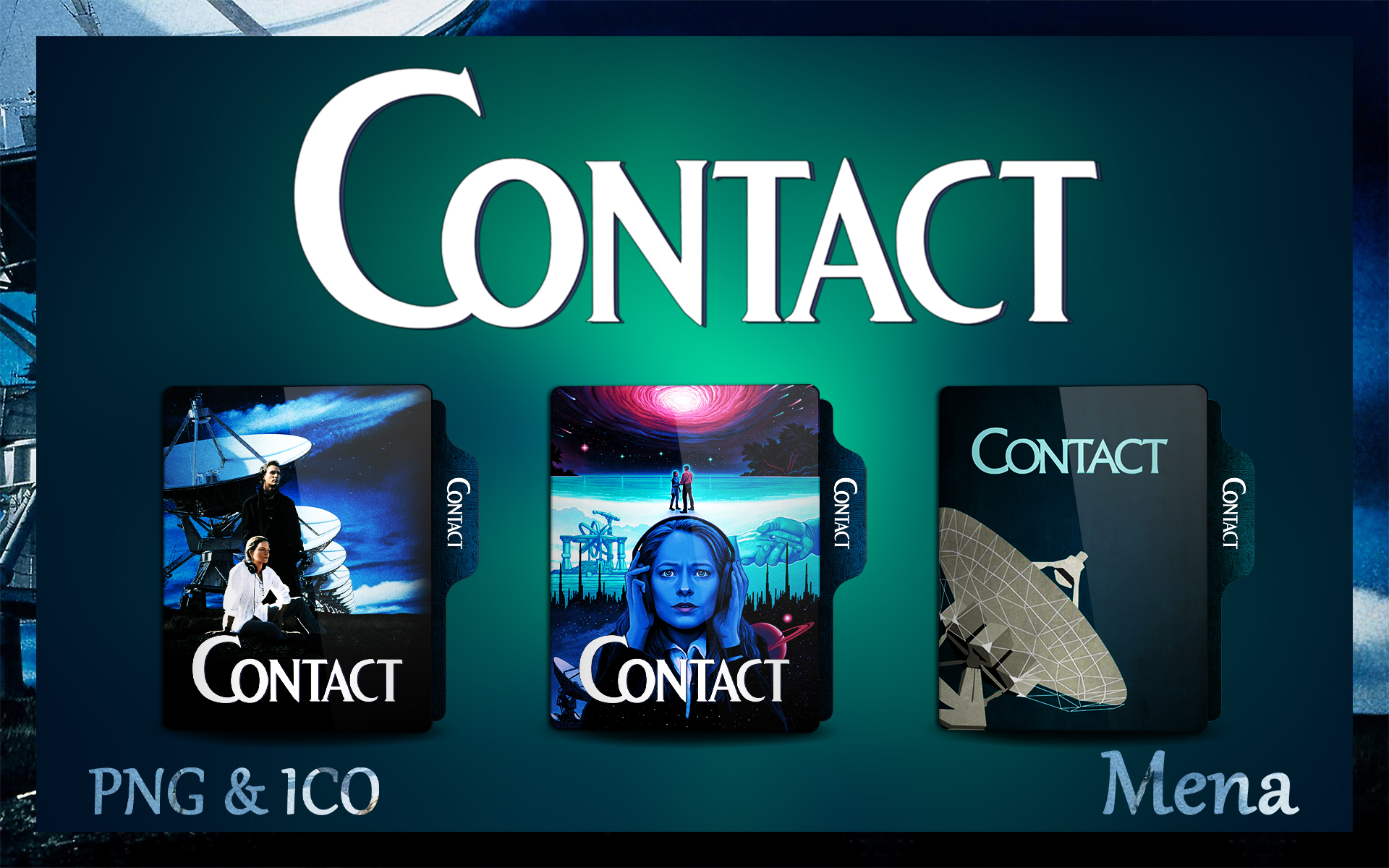 Contact (1997) Folder Icon by mena7 on DeviantArt