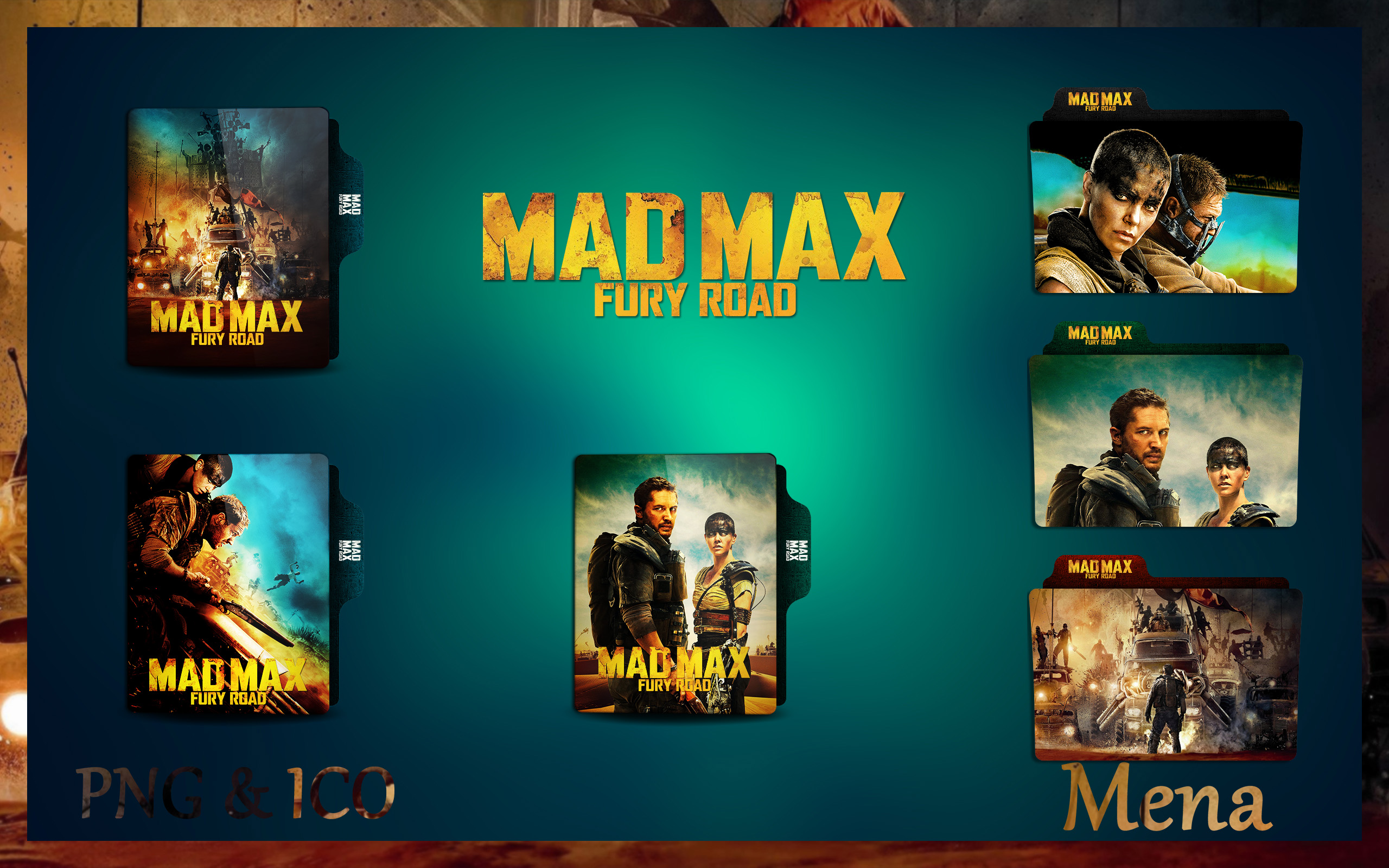 Mad Max Fury Road (2015) Folder Icon by mena7 on DeviantArt