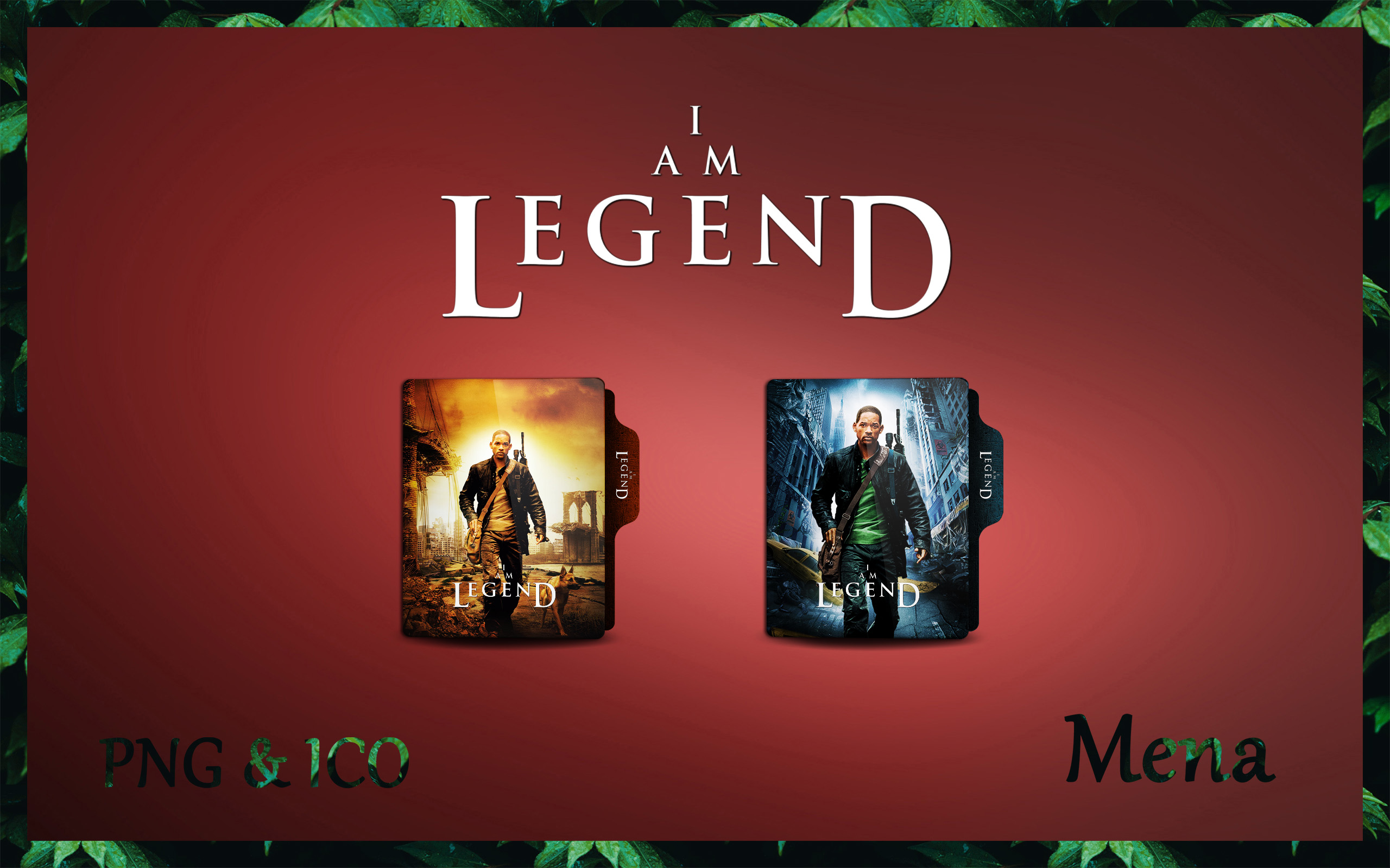 I Am Legend Folder Icon by mena7 on DeviantArt