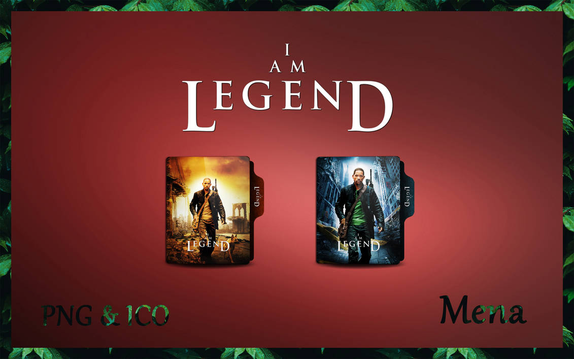 I Am Legend Folder Icon by mena7 on DeviantArt