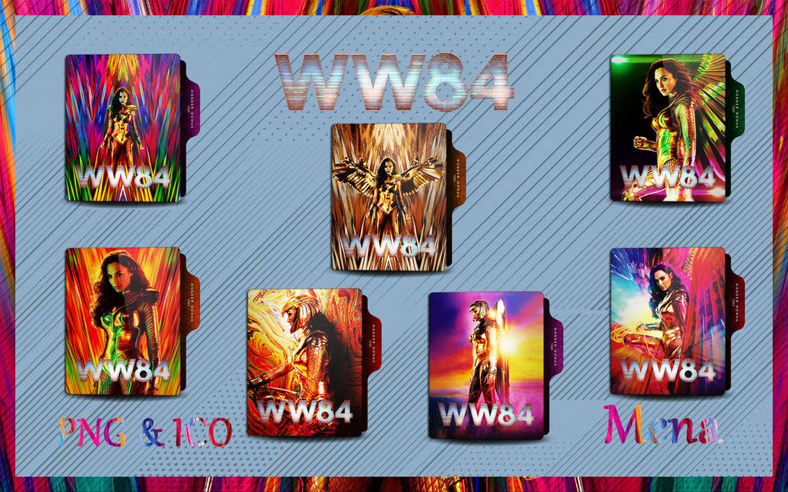 Wonder Women 1984 (2020) Folder Icon by mena7 on DeviantArt
