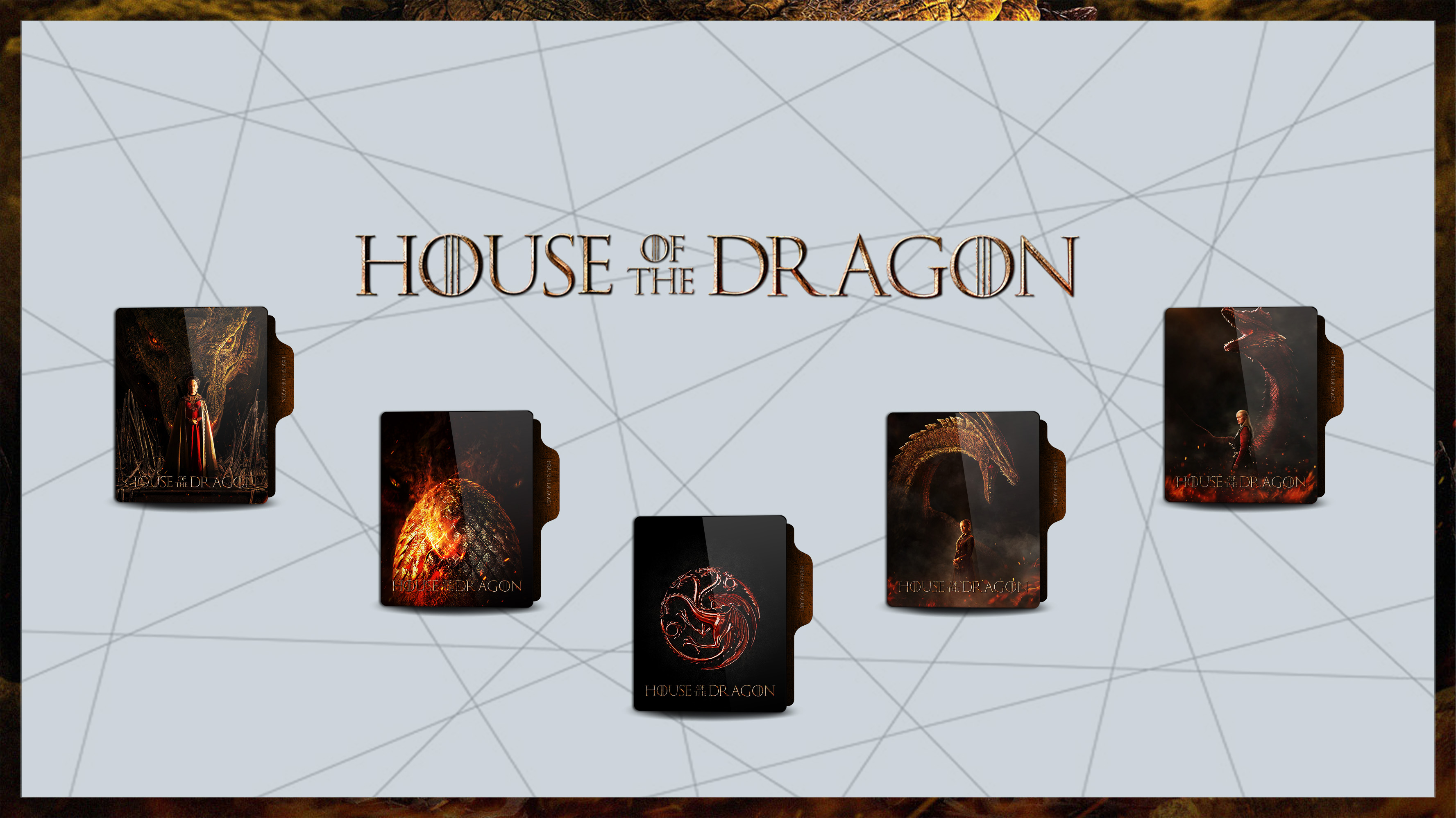 House Of The Dragon Folder Icon by mena7 on DeviantArt