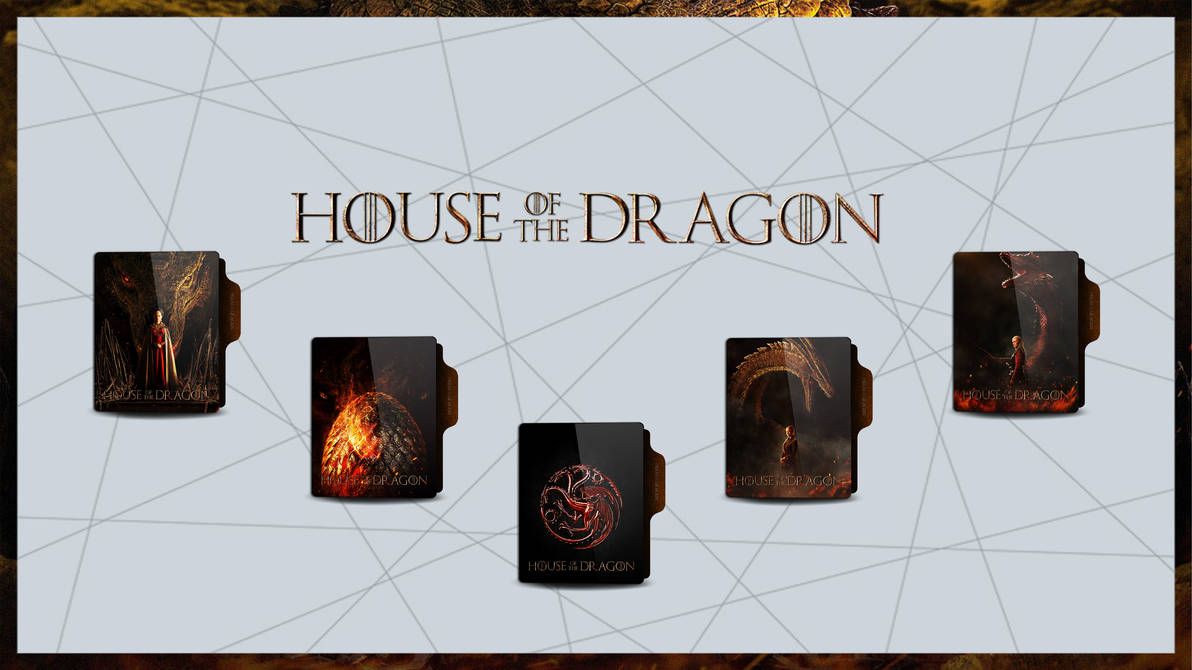 House Of The Dragon Folder Icon by mena7 on DeviantArt